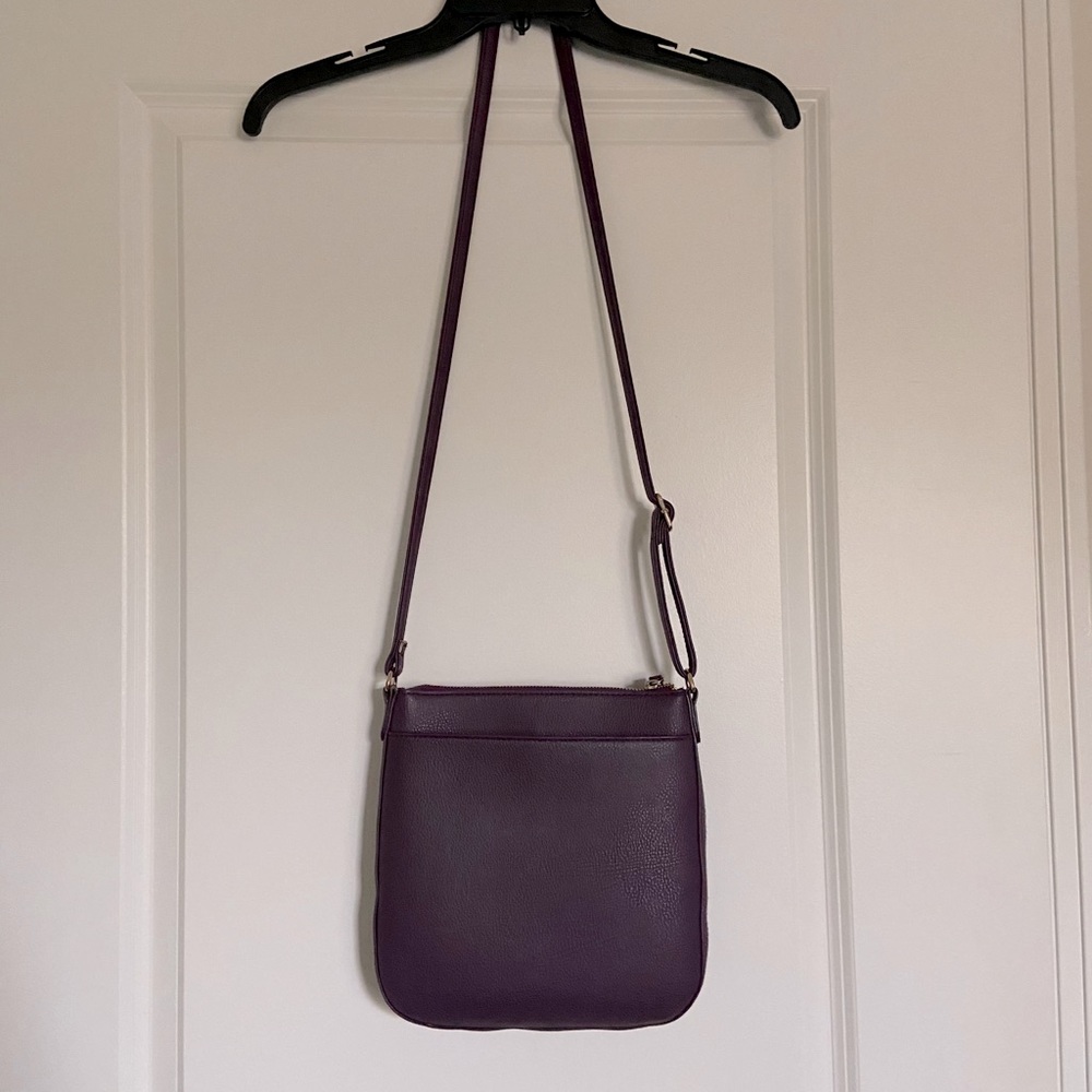 Versatile Purple Crossbody Bag - Gem